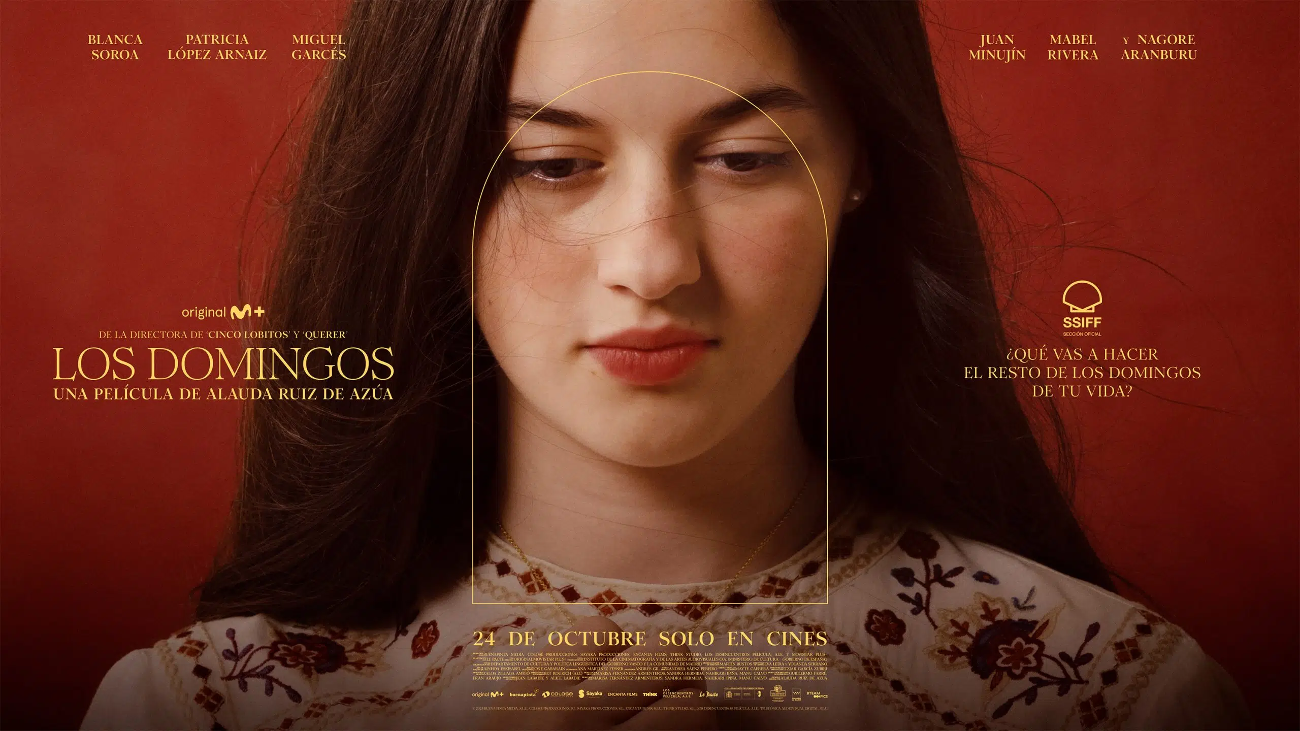 Concha de oro en el 73SSIFF - Los domingos (2025), de Alauda Ruiz de Azúa